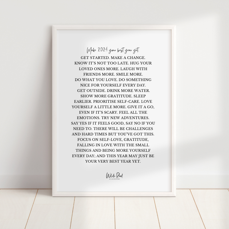 '2024' script style digital printable – Lisa Buscomb